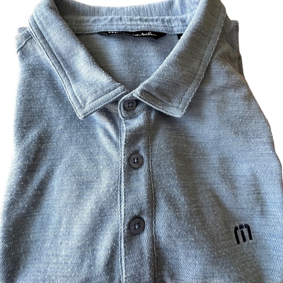 Travis Mathew | Shirts | Mens Travis Mathews Long Sleeve Ltblue Pull ...